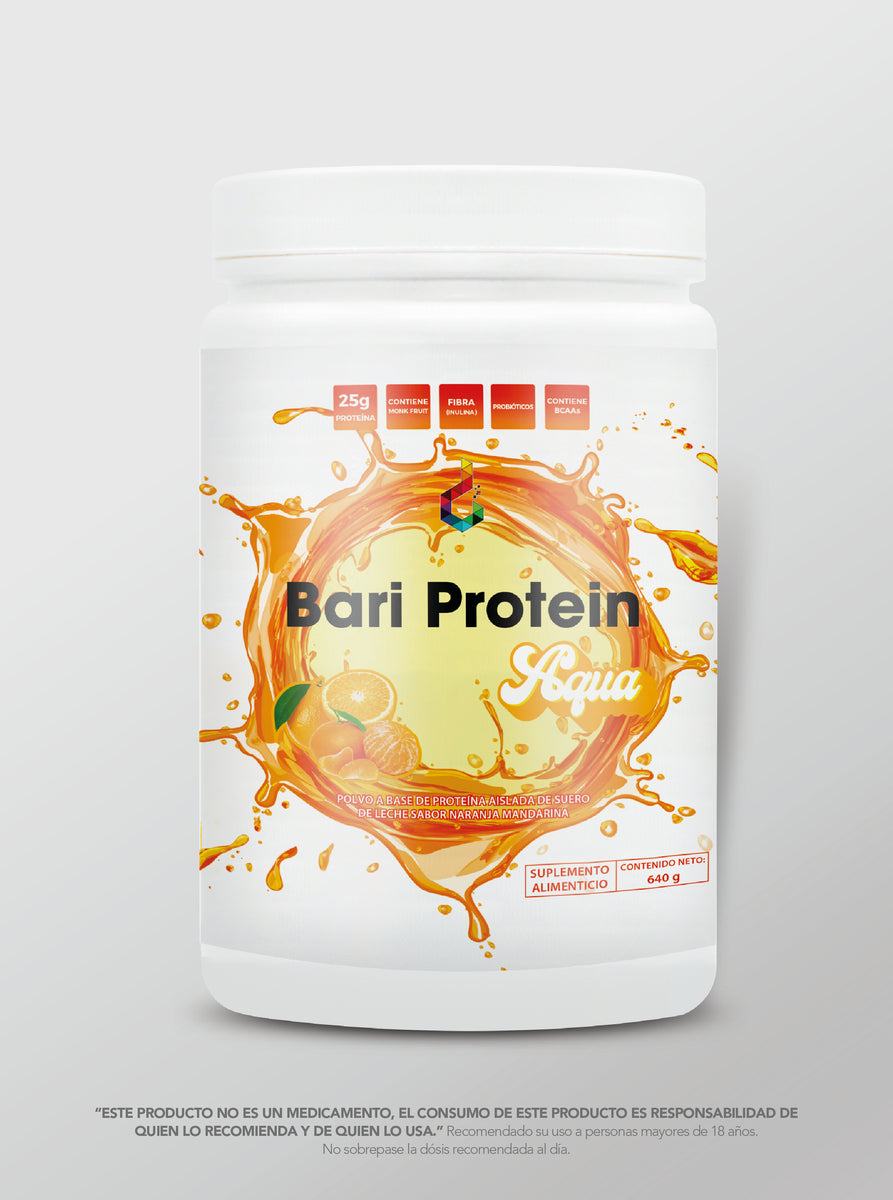 Bari Protein Aqua Naranja-Mandarina – Bariatric Support