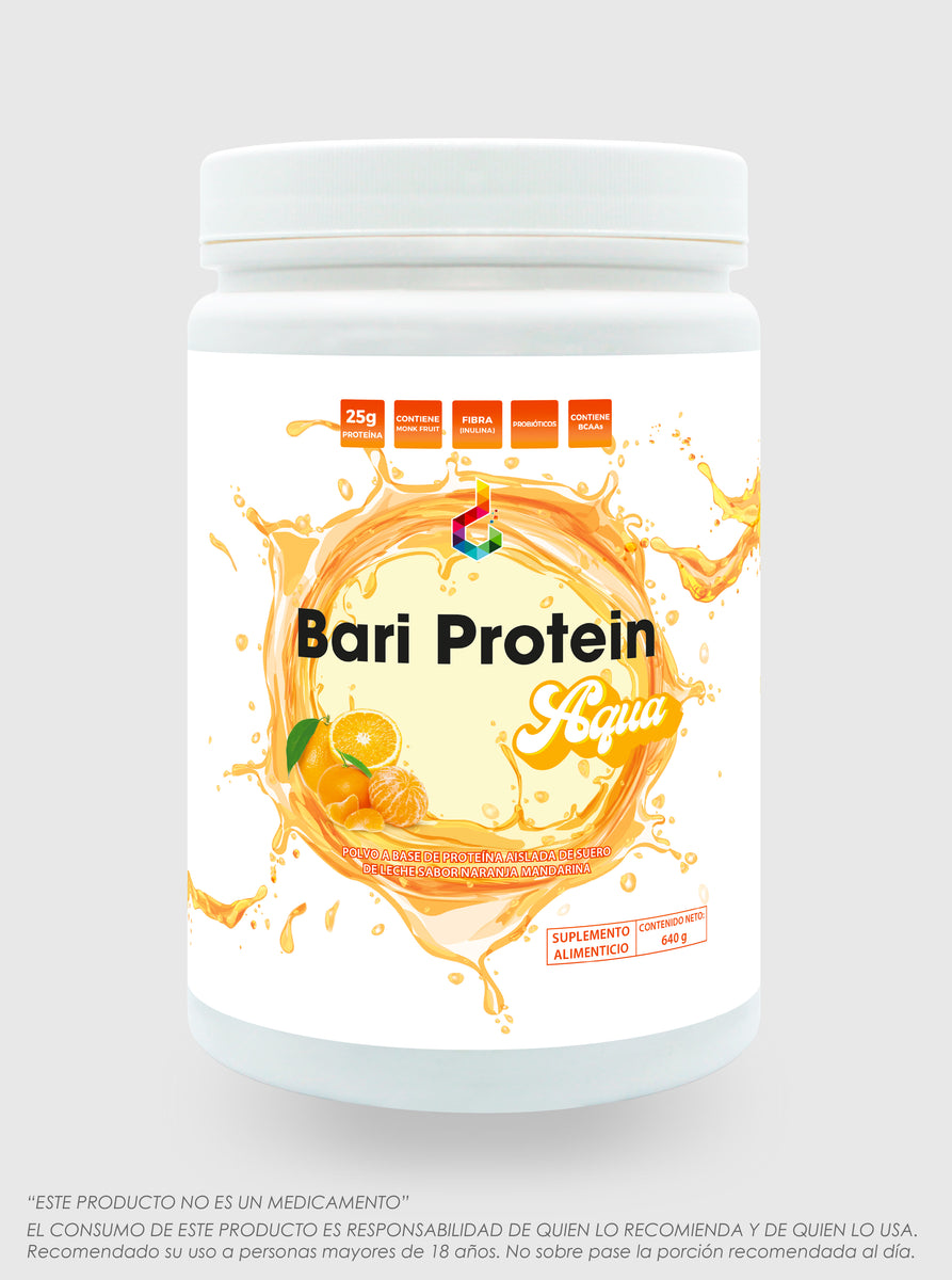 Bari Protein Aqua Naranja-Mandarina – Bariatric Support